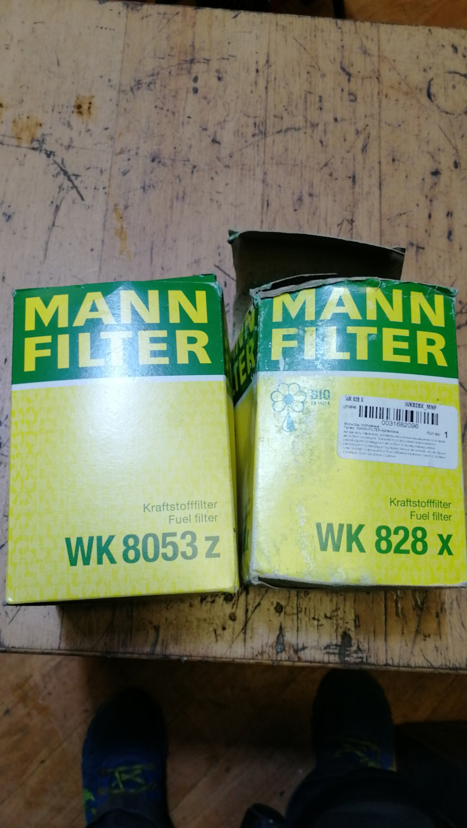 Топливный фильтр Mann — Mitsubishi L200 (4G), 2,4 л, 2008 года ...