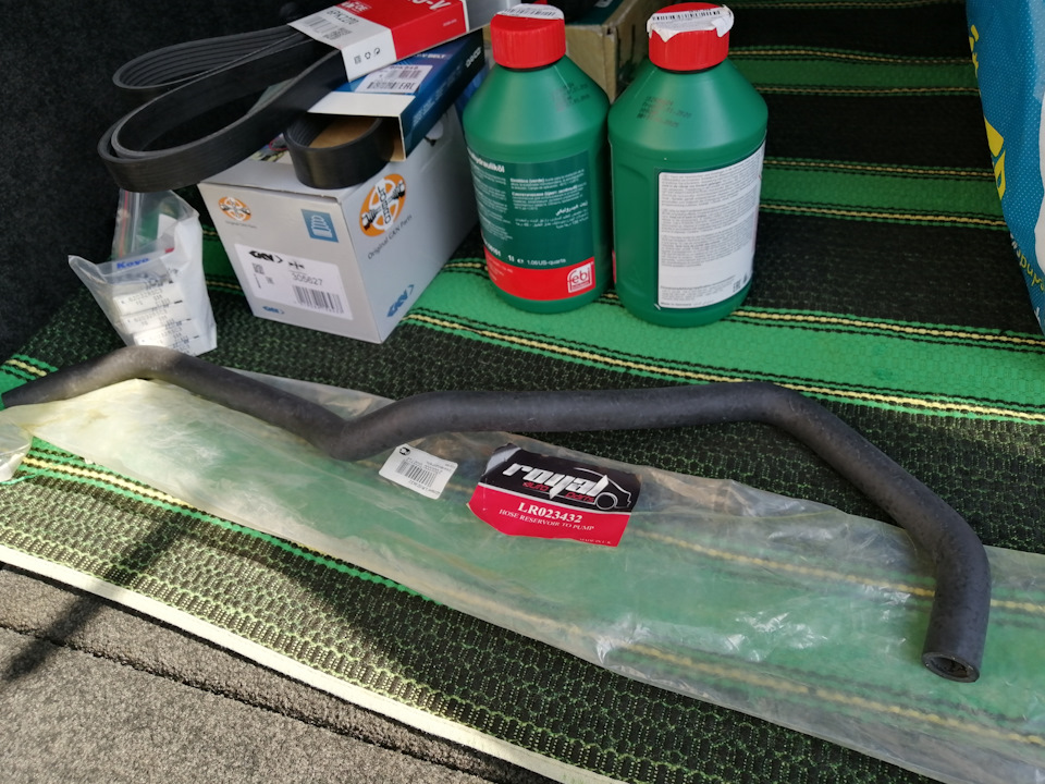 Запчасти для ТО. — Land Rover Range Rover (3G), 4,4 л, 2008 года ...