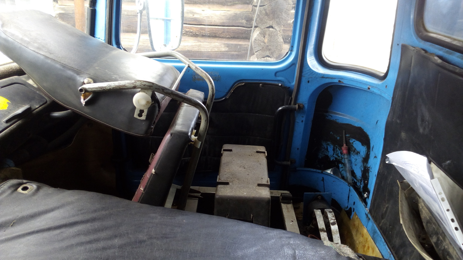 Интерьер — IFA W50L, 6,6 л, 1976 года | покупка машины | DRIVE2