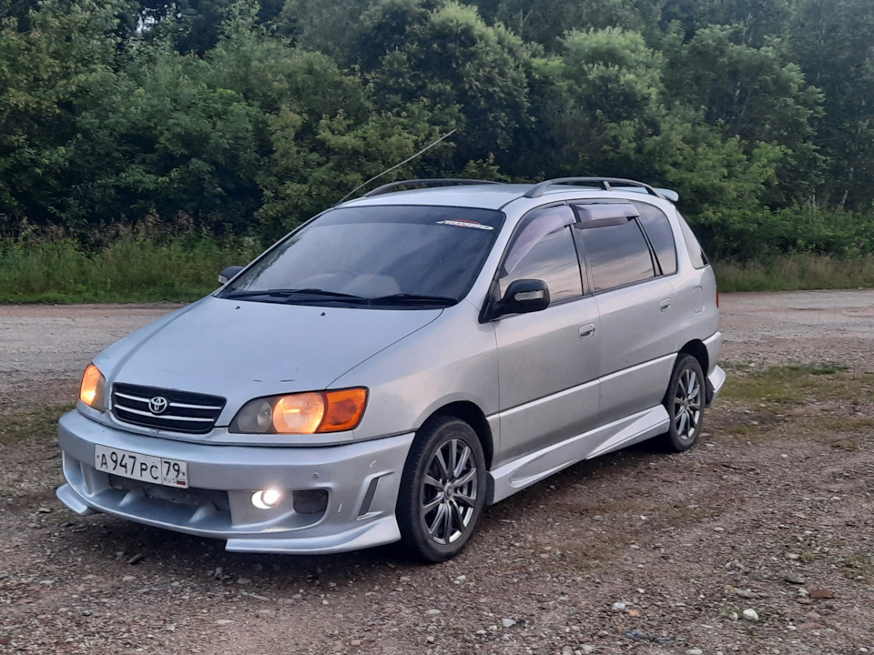 Установил обвес — Toyota Ipsum (10), 2 л, 2000 года | тюнинг | DRIVE2