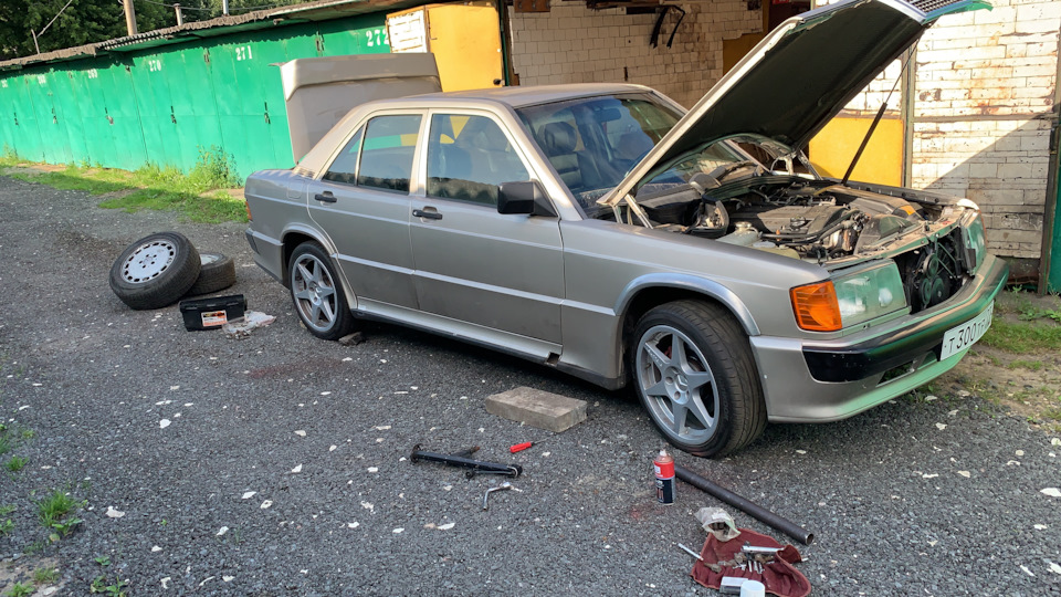 Диски Carlsson evolution — Mercedes-Benz 190 (W201), 2,5 л, 1987 года ...