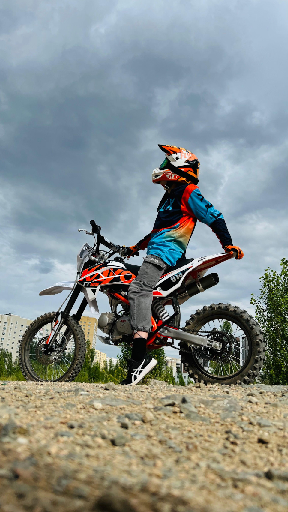 Первый М/Ч — Kayo basic tt 125, 9,9 л, 2024 года | обкатка | DRIVE2