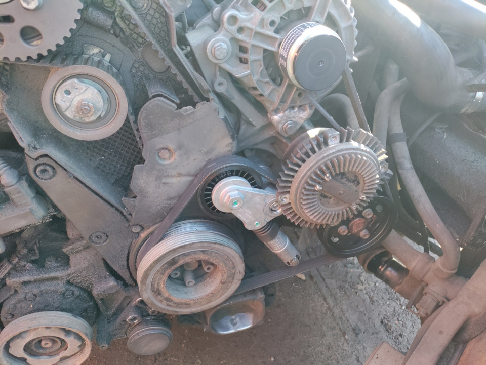 Свист ремня и датчик коленвала — Audi A6 Avant (C5), 1,9 л, 2002 года ...