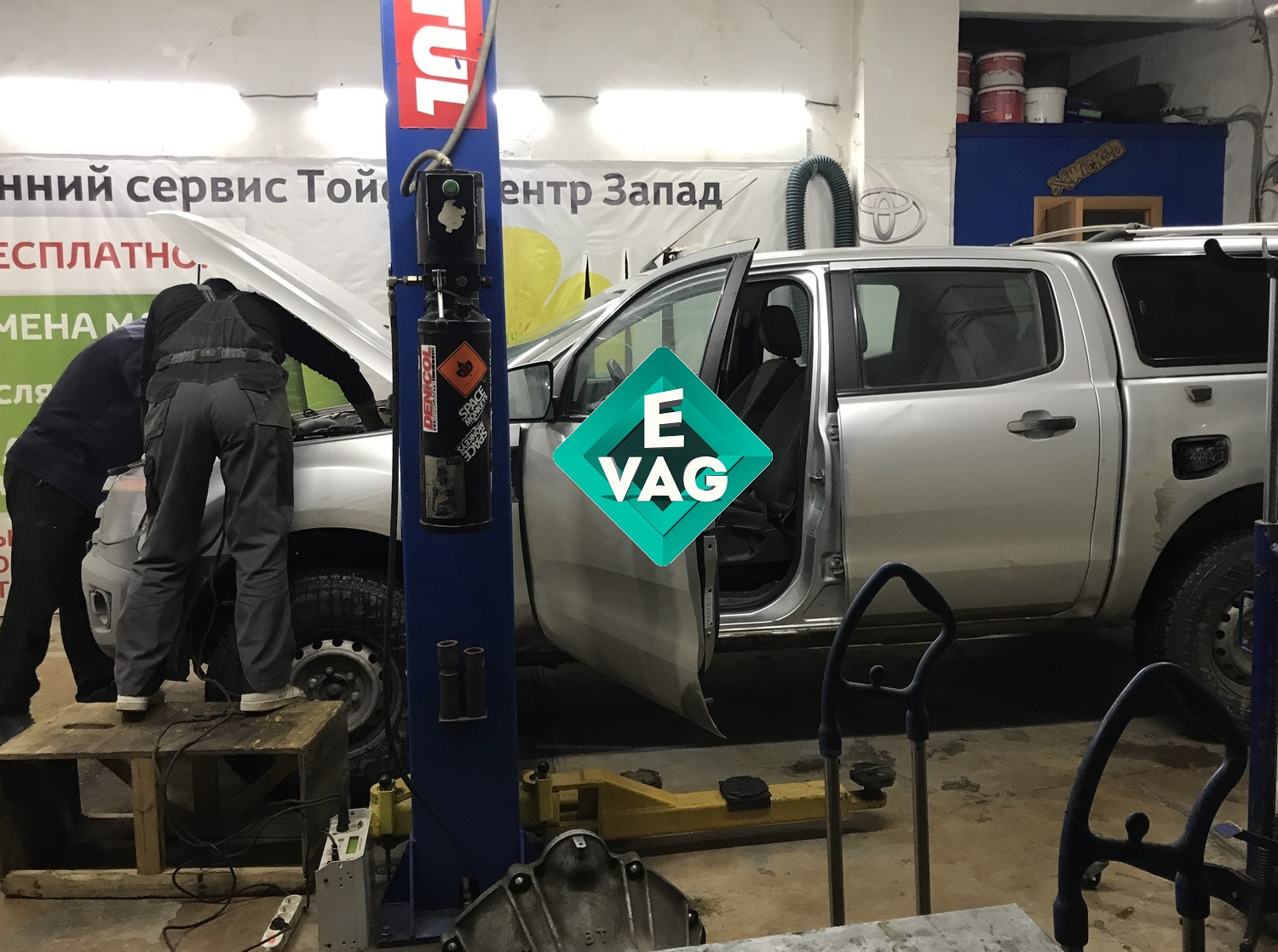 Ford Ranger 3 2.2 tdci 150 лс "2013. Чип-тюнинг + заглушка клапана EGR ...