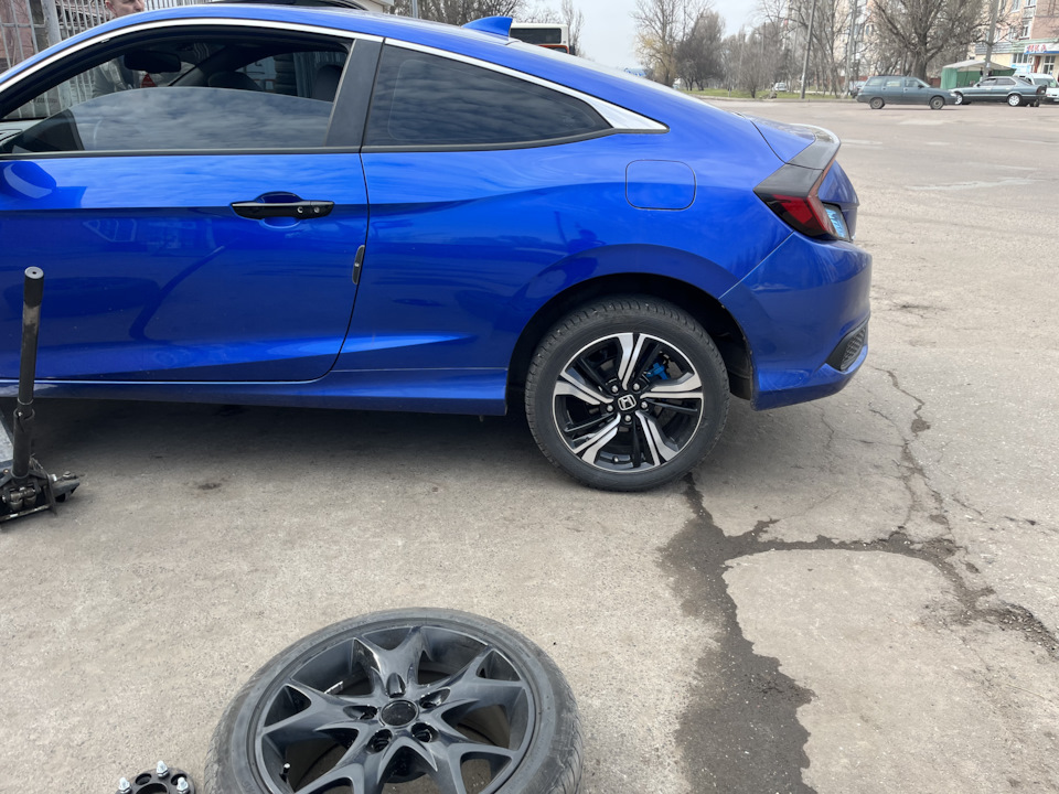 Проставки 25мм — Honda Civic 4D (10G), 1,5 л, 2016 года | другое | DRIVE2