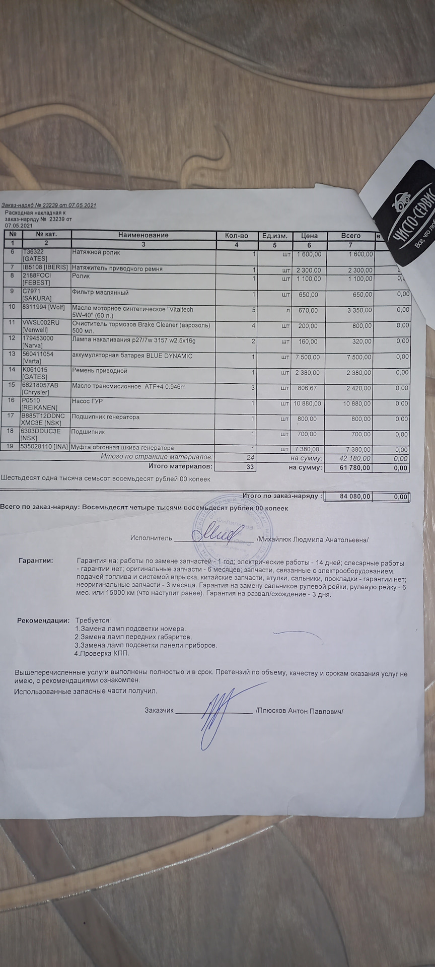 Запись, 25 октября 2021 — Dodge Caliber, 2 л, 2011 года | покупка ...