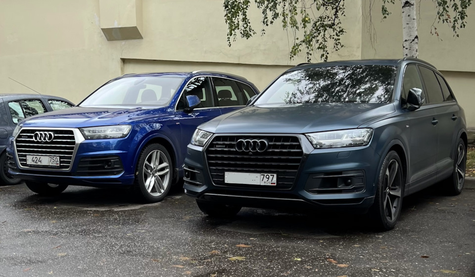 Скрип шаровых побежден — Audi Q7 (2G), 3 л, 2019 года | визит на сервис ...