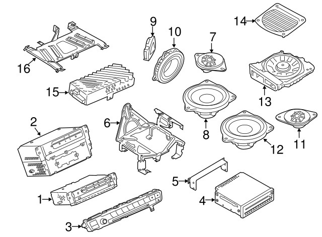 65139364956 Среднечастотный динамик Harman Kardon BMW | Запчасти на DRIVE2