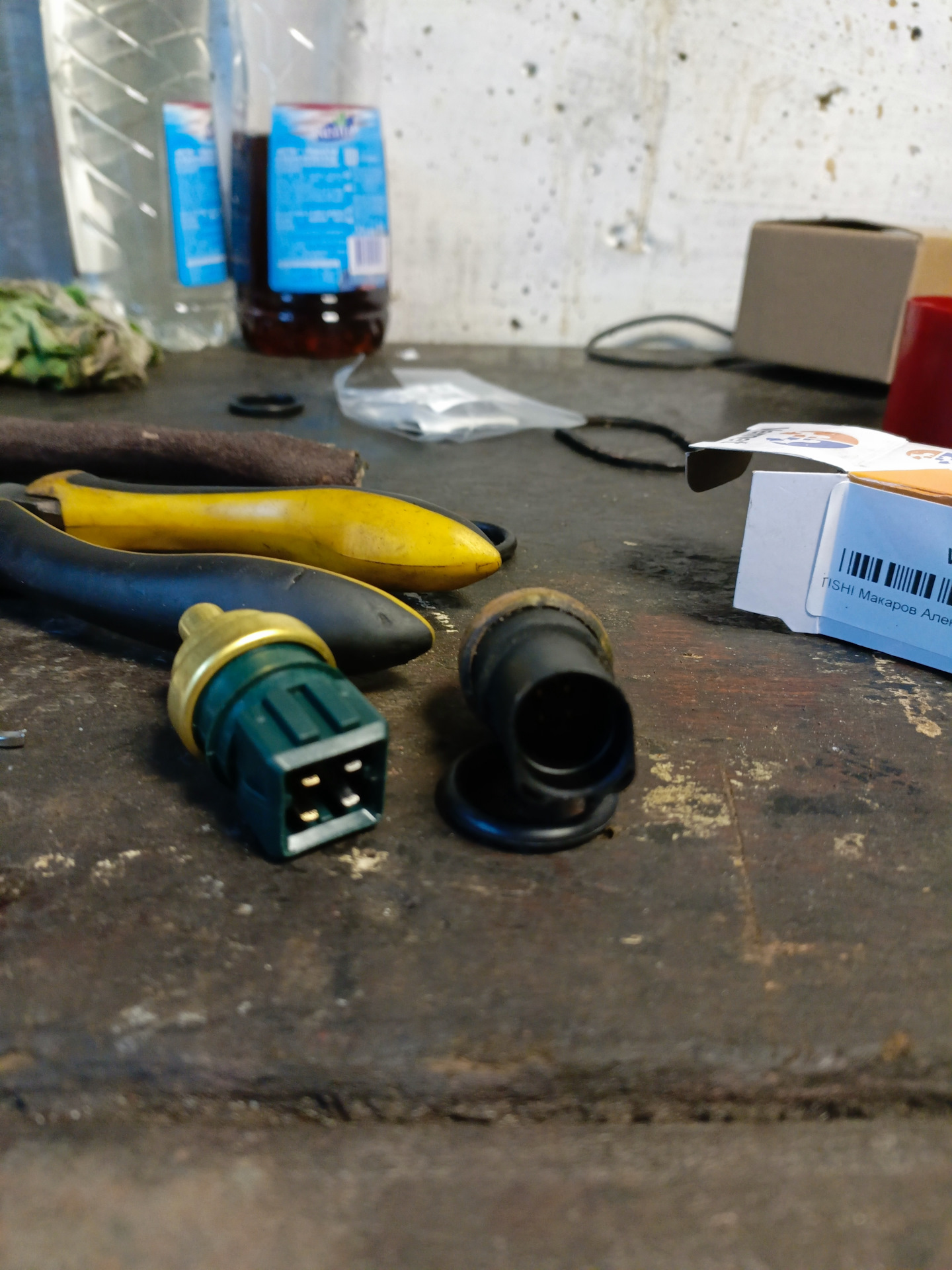 Замена тройника ОЖ (мотор ANA) — Volkswagen Passat Variant (B5), 1,6 л ...