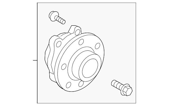 3QF498621 Подшипник ступицы с монтажными деталями VAG | Запчасти на DRIVE2