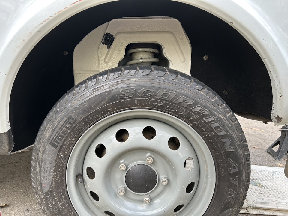 Мягкие подкрылки на старую Ниву — Lada 4x4 3D, 1,7 л, 2002 года ...