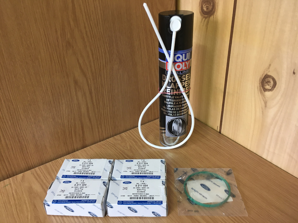 Замена свечей зажигания + чистка дроссельной заслонки — Ford Focus ...