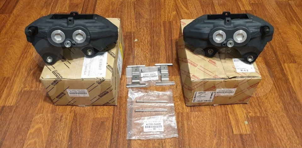 Прикупил передние суппорта под покраску и переборку. — Lexus GS (S190 ...