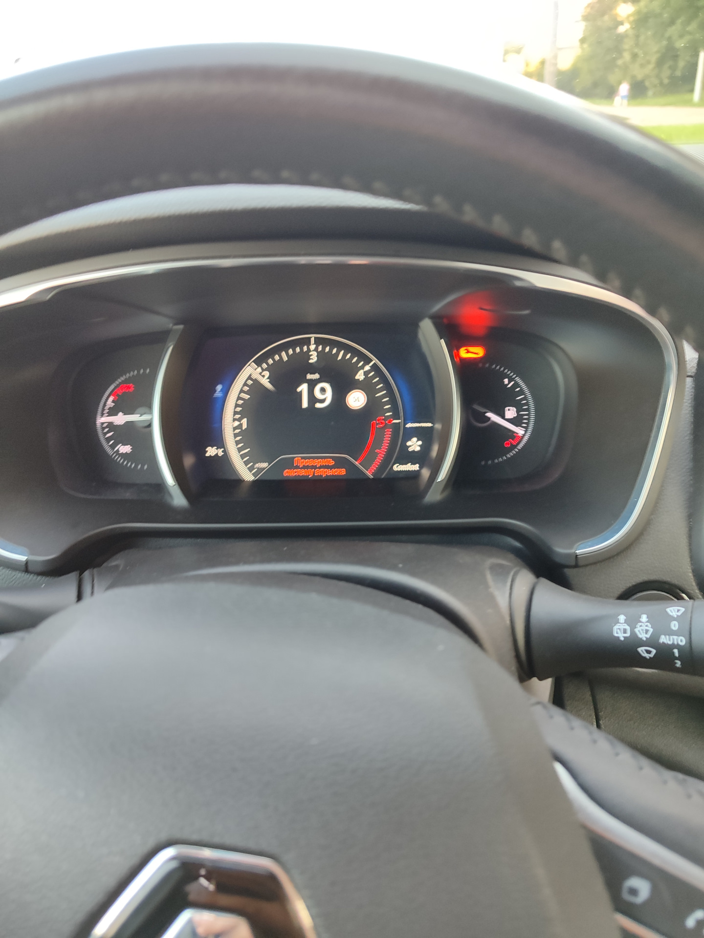 Болезнь рено, с трубочками на датчик диф. давления сажевого фильтра ...