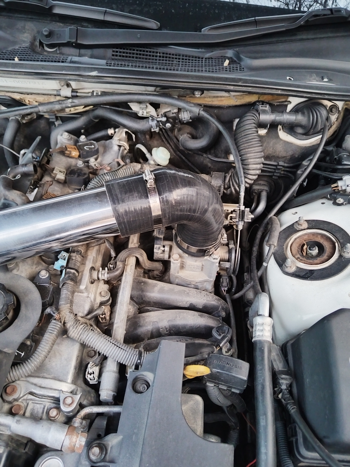 Замена впуска с 1jz-ge (2.5) на 1g-fe Beeams (2.0) на Toyota Crown S151 ...