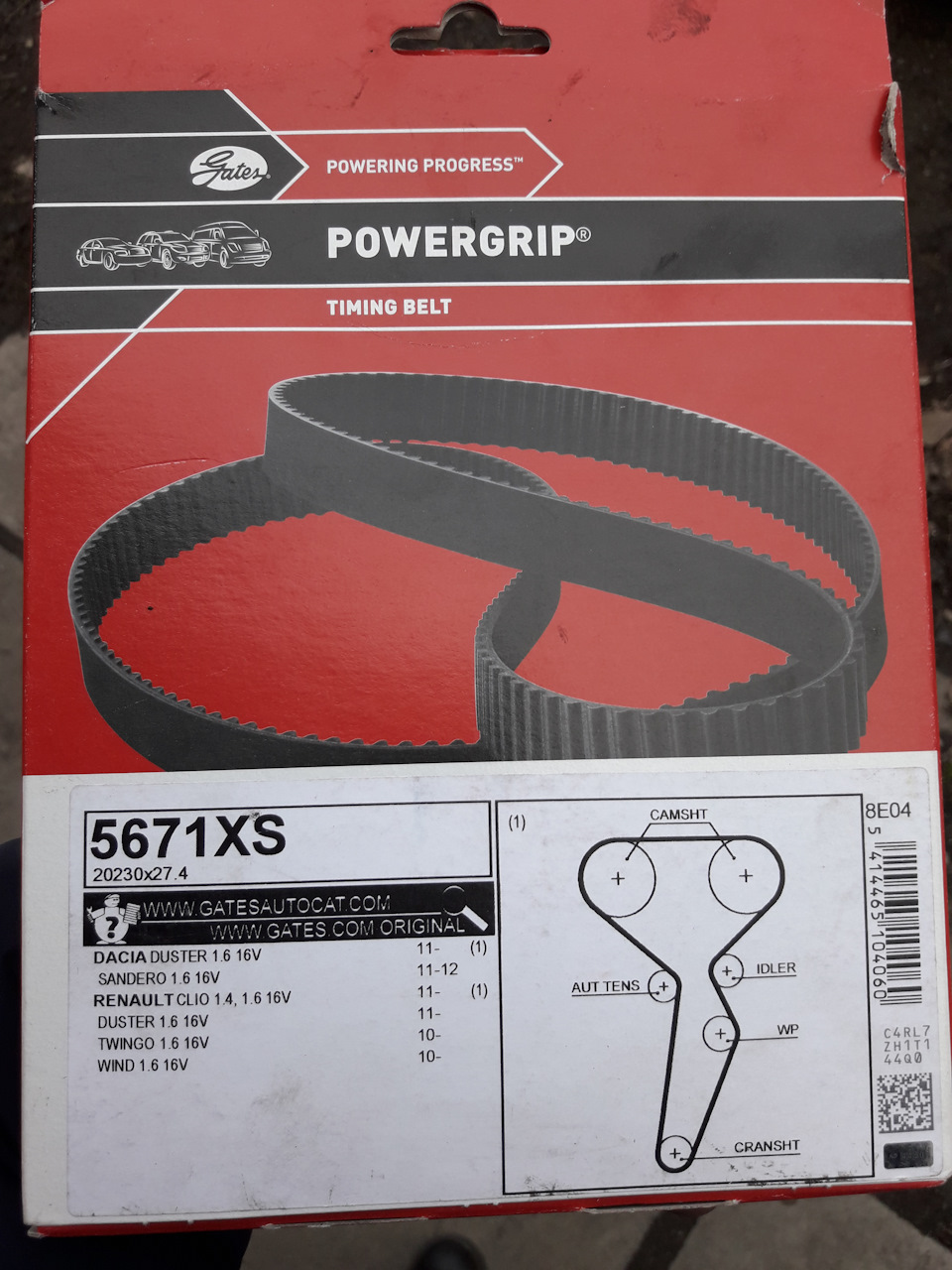 Помпа — Renault Megane II, 1,6 л, 2004 года | поломка | DRIVE2