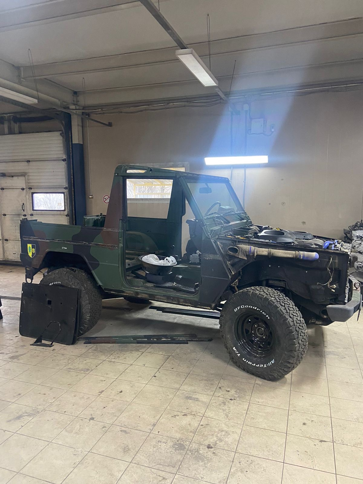 Изменения — Mercedes-Benz G-Class (W460/W461), 2,5 л, 1993 года ...