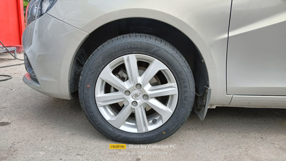 Летняя резина Sailun Atrezzo Elite 205 55 R16 — Lada Vesta (1G), 1,6 л ...