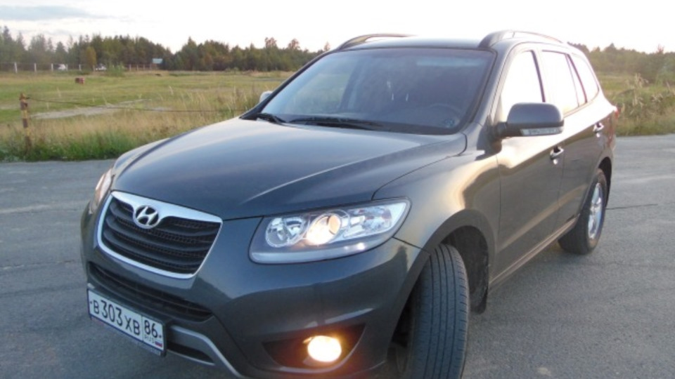 Датчик положения коленвала — Hyundai Santa Fe (2G), 2,4 л, 2012 года ...