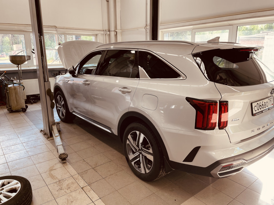 Плановая замена масла — KIA Sorento (4G), 2,2 л, 2021 года | плановое ...
