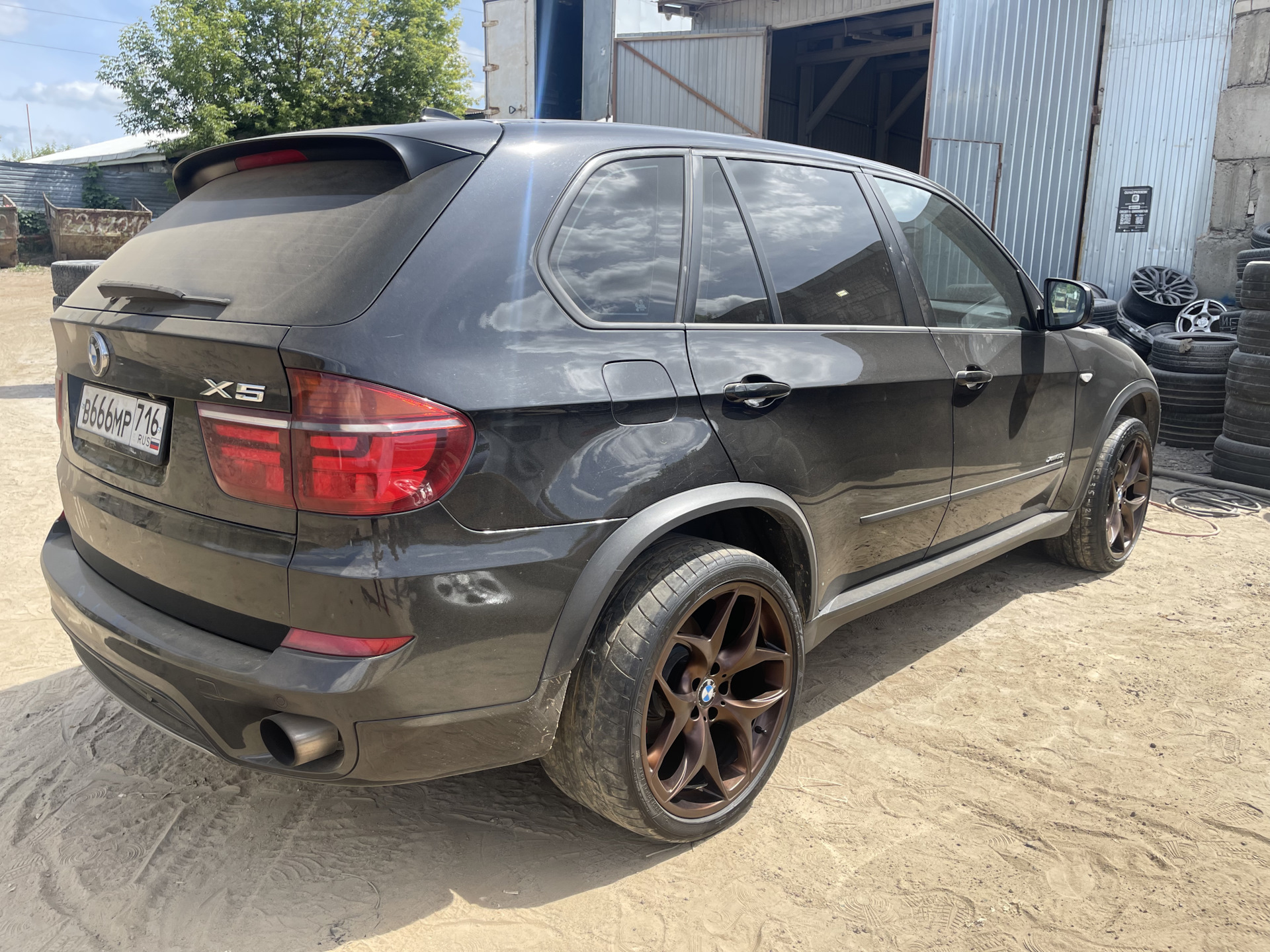 Покраска дисков R21 — BMW X5 (E70), 3 л, 2010 года | колёсные диски ...