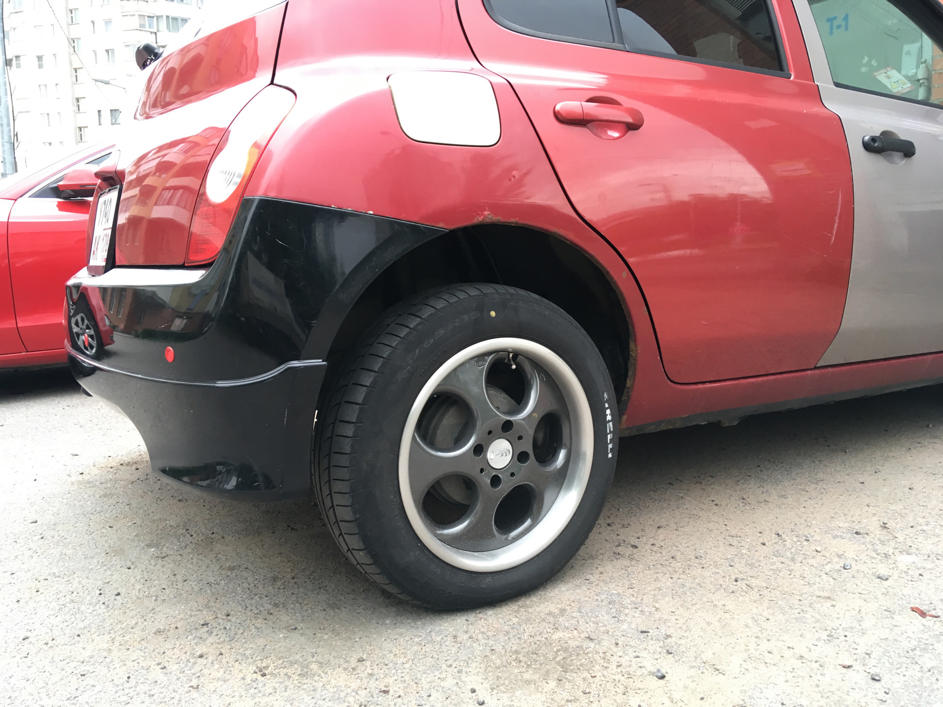 Желтые Kayaba Lowfer Sports — Nissan Micra (K12), 1,2 л, 2005 года ...