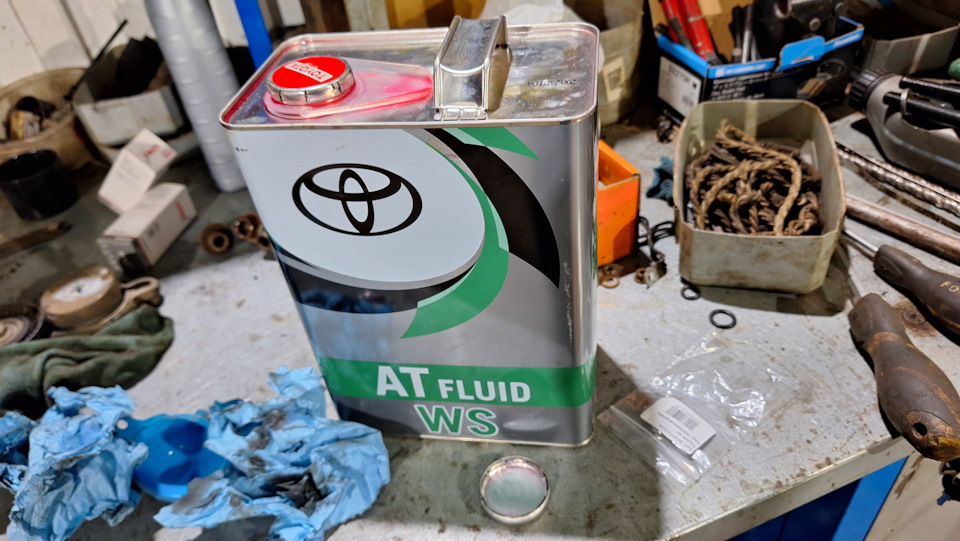 Замена жидкости АКПП — Toyota Land Cruiser Prado 150-series, 3 л, 2012 ...