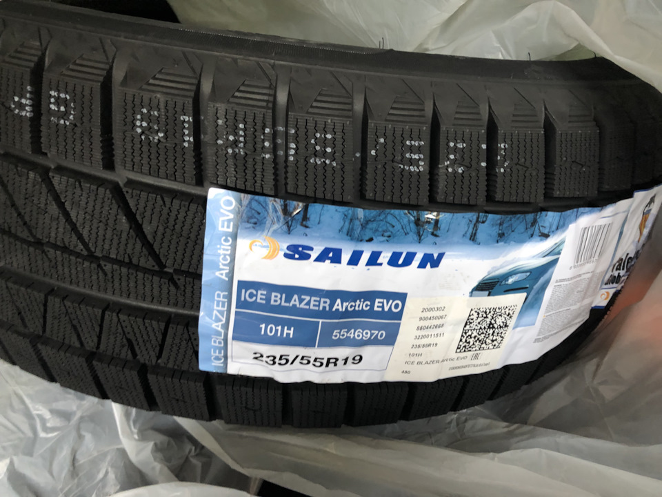 Зимняя резина Sailun Ace Blazer Arctic Evo 235/55/R19 — Acura RDX (3G ...