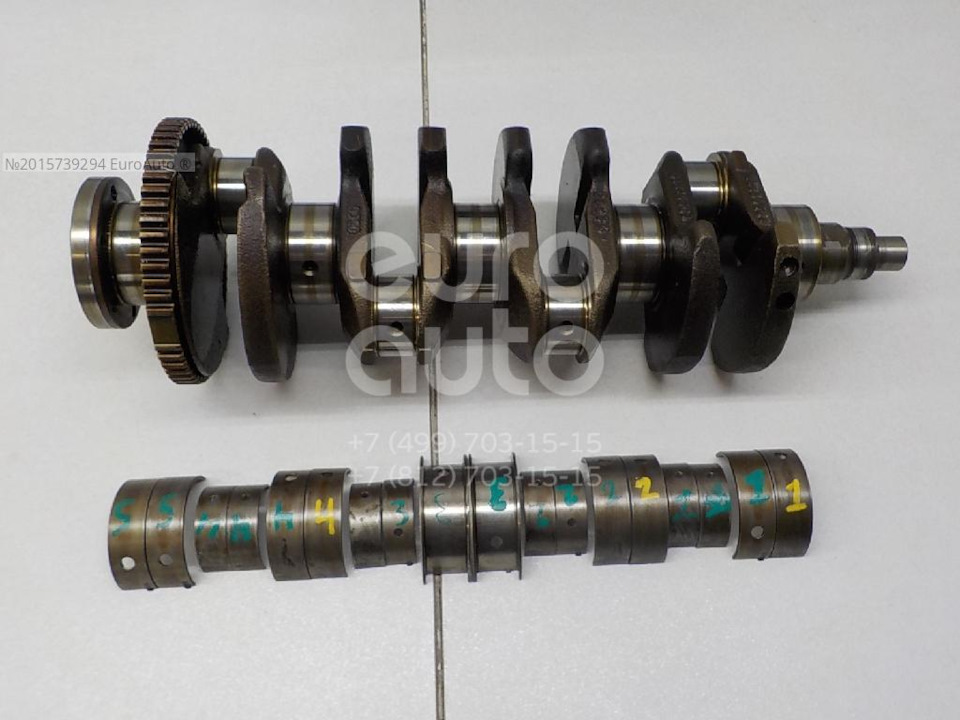 96385403 Коленчатый вал двигателя / Daewoo, Chevrolet 1.4/1.6 99~ GM ...