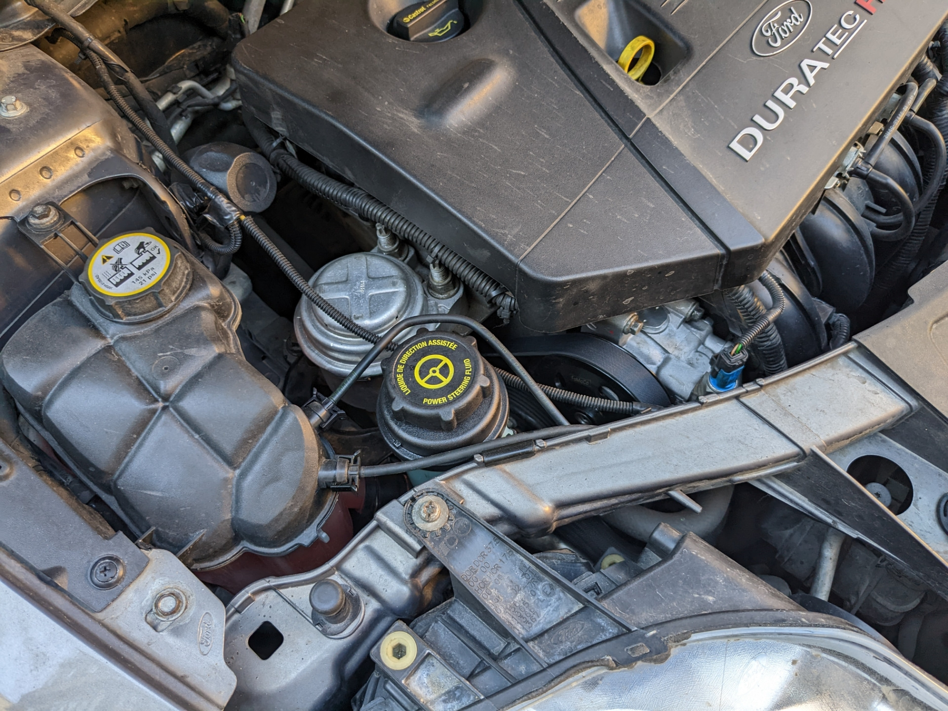 Замена шкива, опоры двигателя пр, насоса ГУР, расшир.бачка — DRIVE2