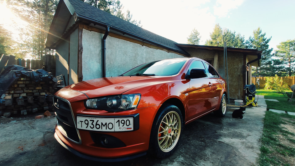 Новый Lancer — Mitsubishi Lancer X, 1,5 л, 2011 года | просто так | DRIVE2