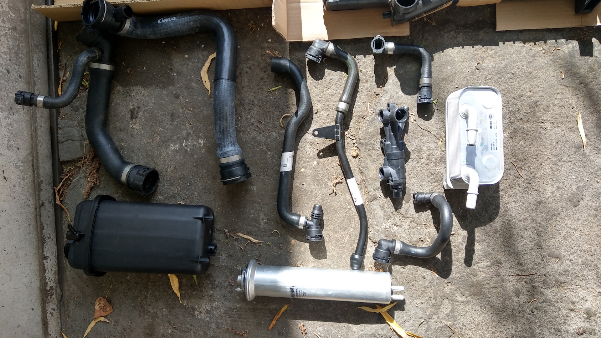 20. Полное обновление системы охлаждения — ГАЗ 24, 4,6 л, 1981 года ...