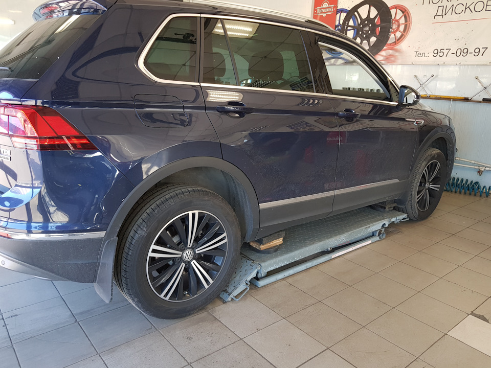 Диски СЛИК Slik — Volkswagen Tiguan (2G), 2 л, 2018 года | колёсные ...