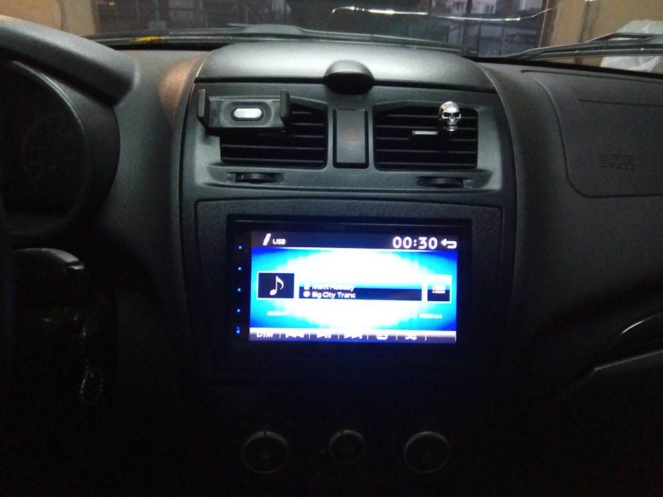 Замена ГУ на 2 -дин — Lada Калина Хэтчбек (2G), 1,6 л, 2014 года ...