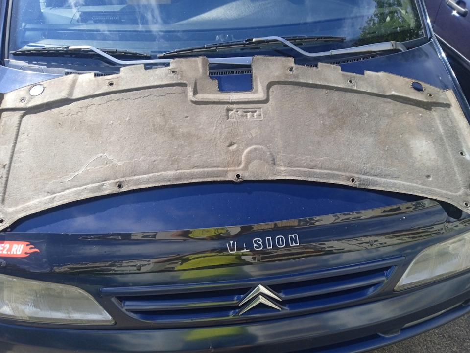 Установка шумки капота — Citroen Evasion, 2 л, 2000 года | аксессуары ...