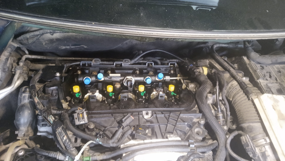 Прогар шайбы под форсункой DW10CTED4 — Peugeot 5008 (1G), 2 л, 2010 ...