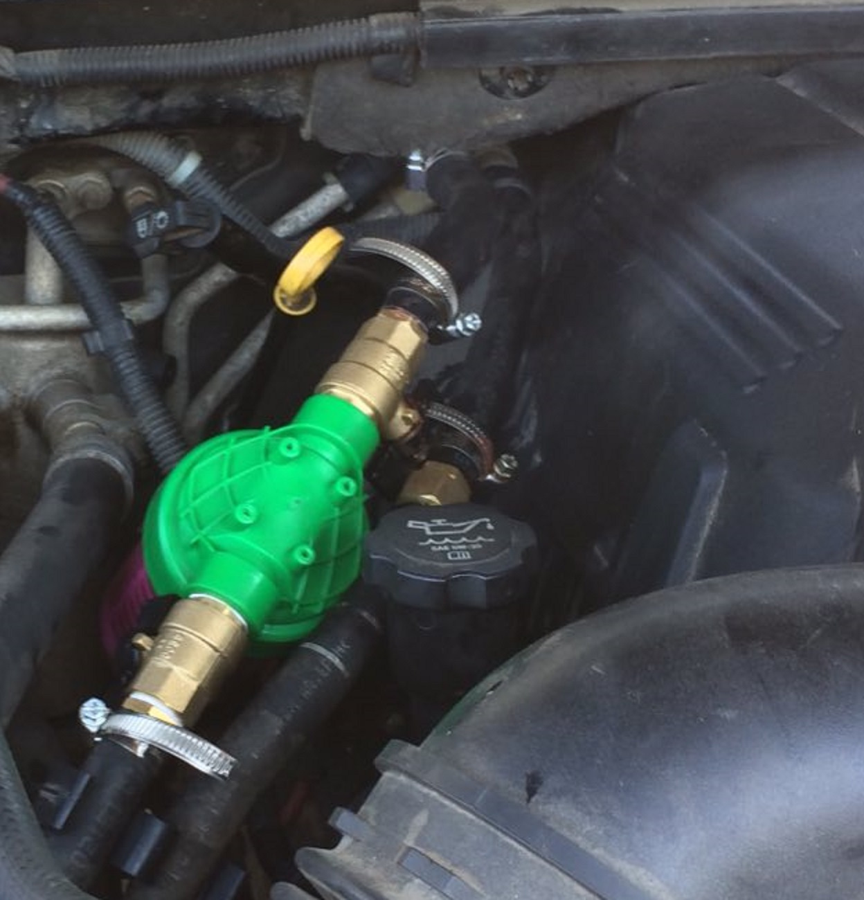 Коннекторы печек — Cadillac Escalade (3G), 6,2 л, 2007 года | своими ...