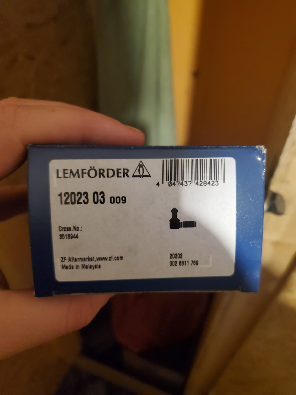 1202303 Рулевая тяга LEMFORDER | Запчасти на DRIVE2