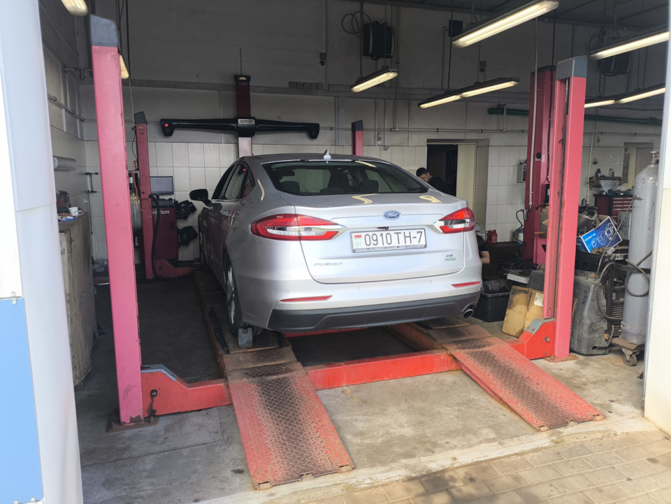 #41 Замена заднего стабилизатора — Ford Fusion (America) (2G), 1,5 л ...