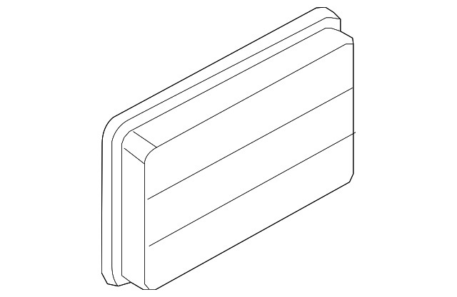 64226962293 Накладка заднего вентиляционного канала BMW | Запчасти на ...