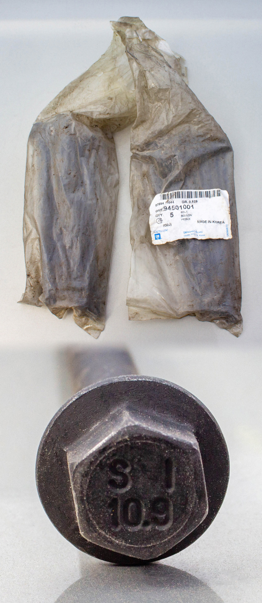 94501001 Болт ГБЦ GM | Запчасти на DRIVE2