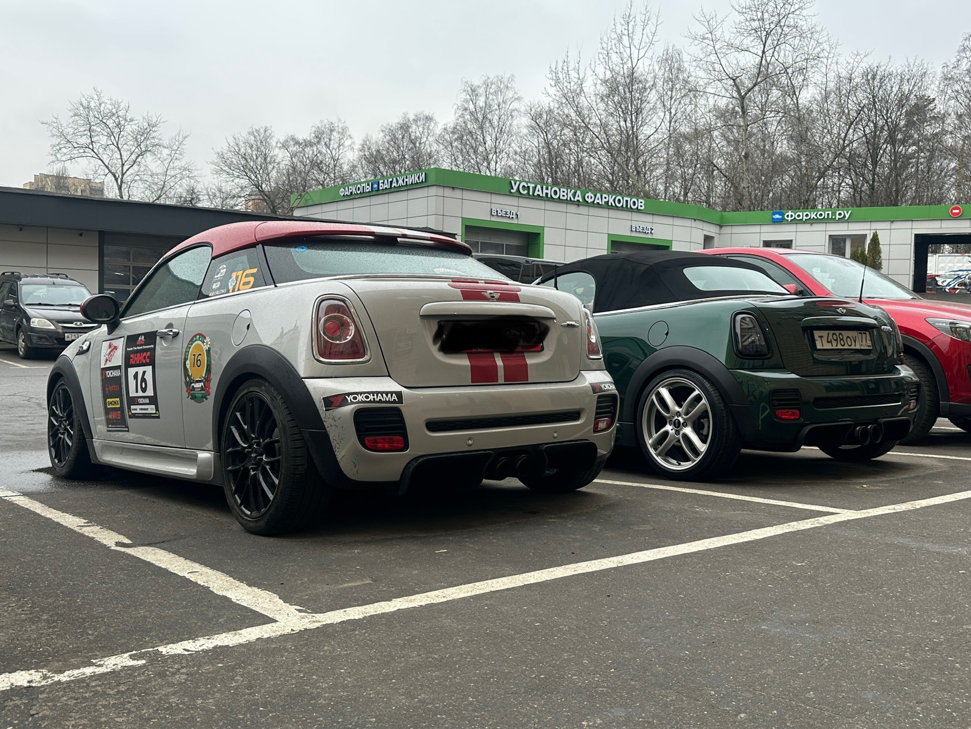 Распорка JANSPEED — MINI Roadster S, 1,6 л, 2012 года | тюнинг | DRIVE2