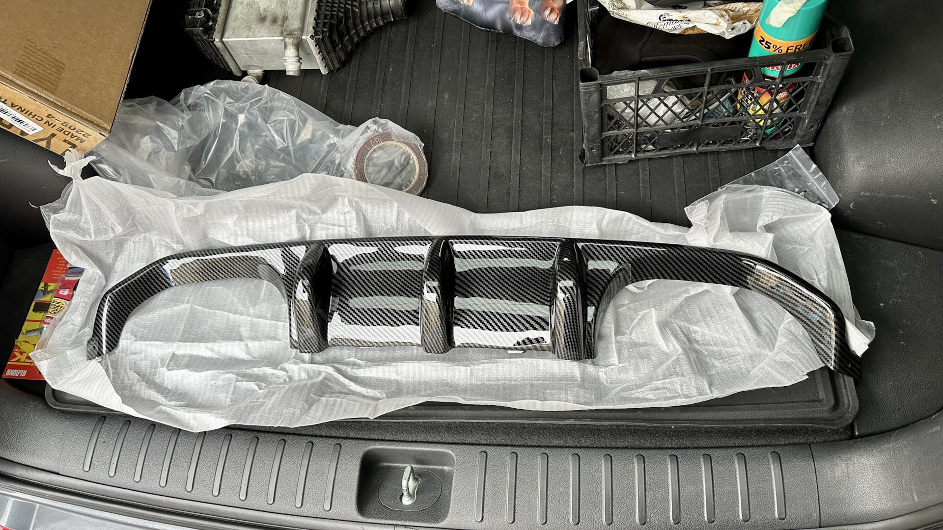 Диффузор карбоновы на BMW F80 F82 и передний решетка — BMW M3 (F80), 3 ...