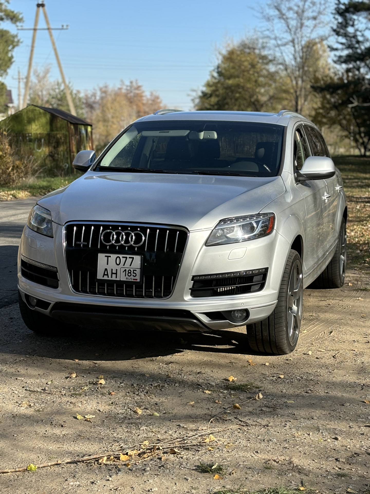 Освещение на Ауди q7 4l — Audi Q7 (1G), 3 л, 2012 года | электроника | DRIVE2