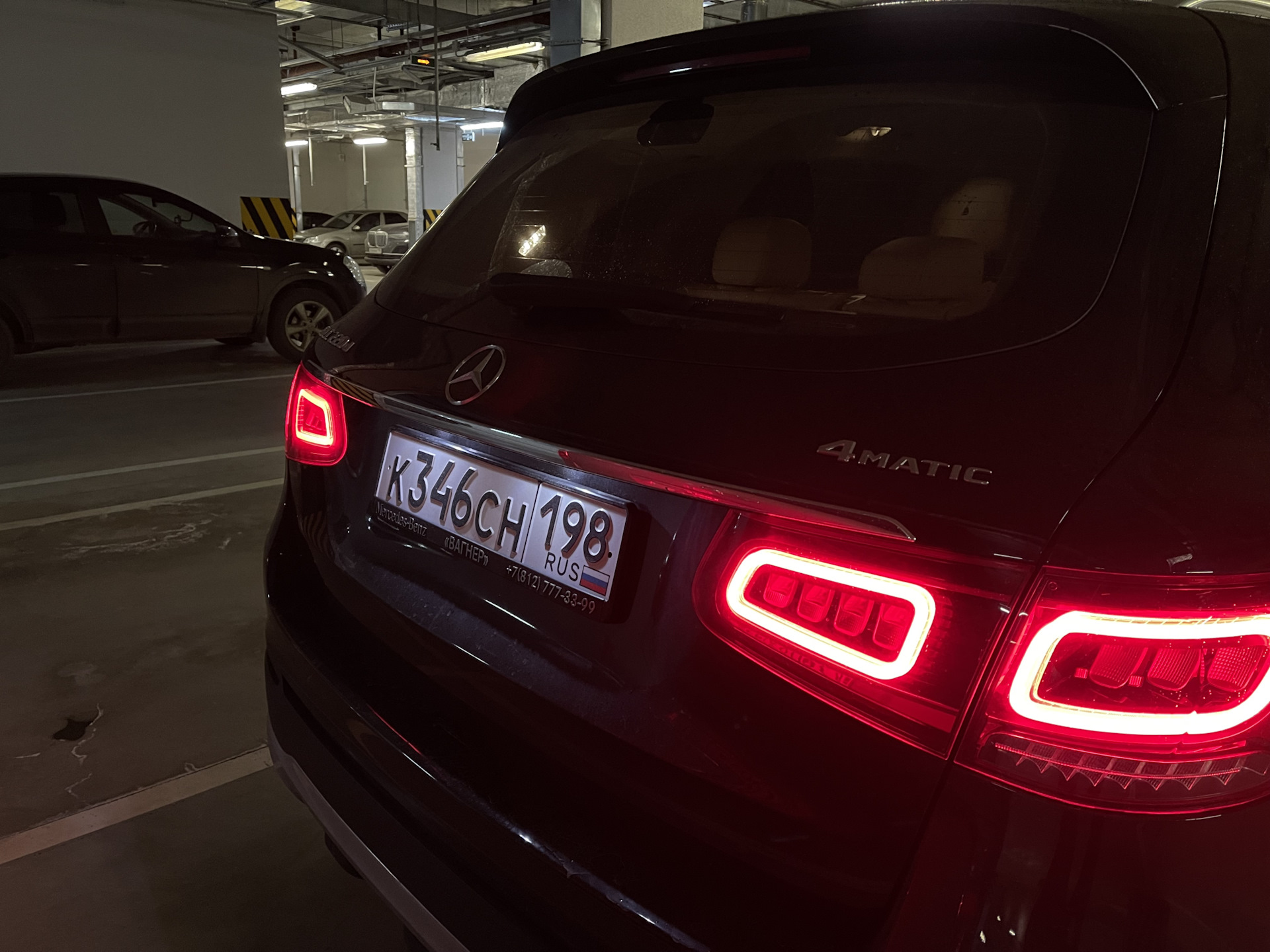 Установка оригинального видеорегистратора — Mercedes-Benz GLC-Class ...