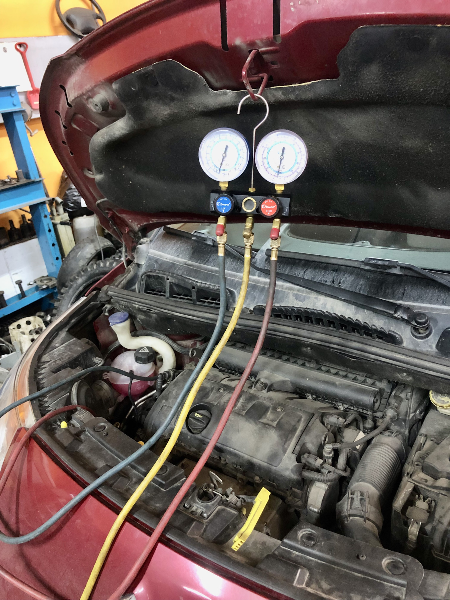 Радиатор кондиционера. — Citroen C3 Picasso, 1,6 л, 2012 года | своими ...