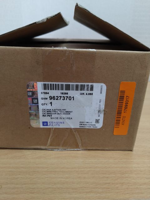 96273701 Тормозной суппорт GM | Запчасти на DRIVE2