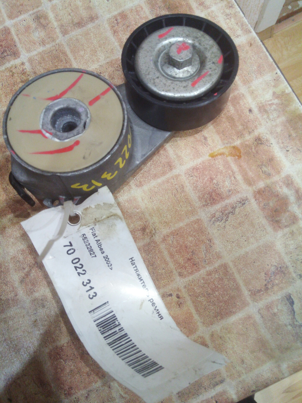 55232827 Ролик генератора Nuova Punto, Palio, Albea +AC FIAT ALFA ...