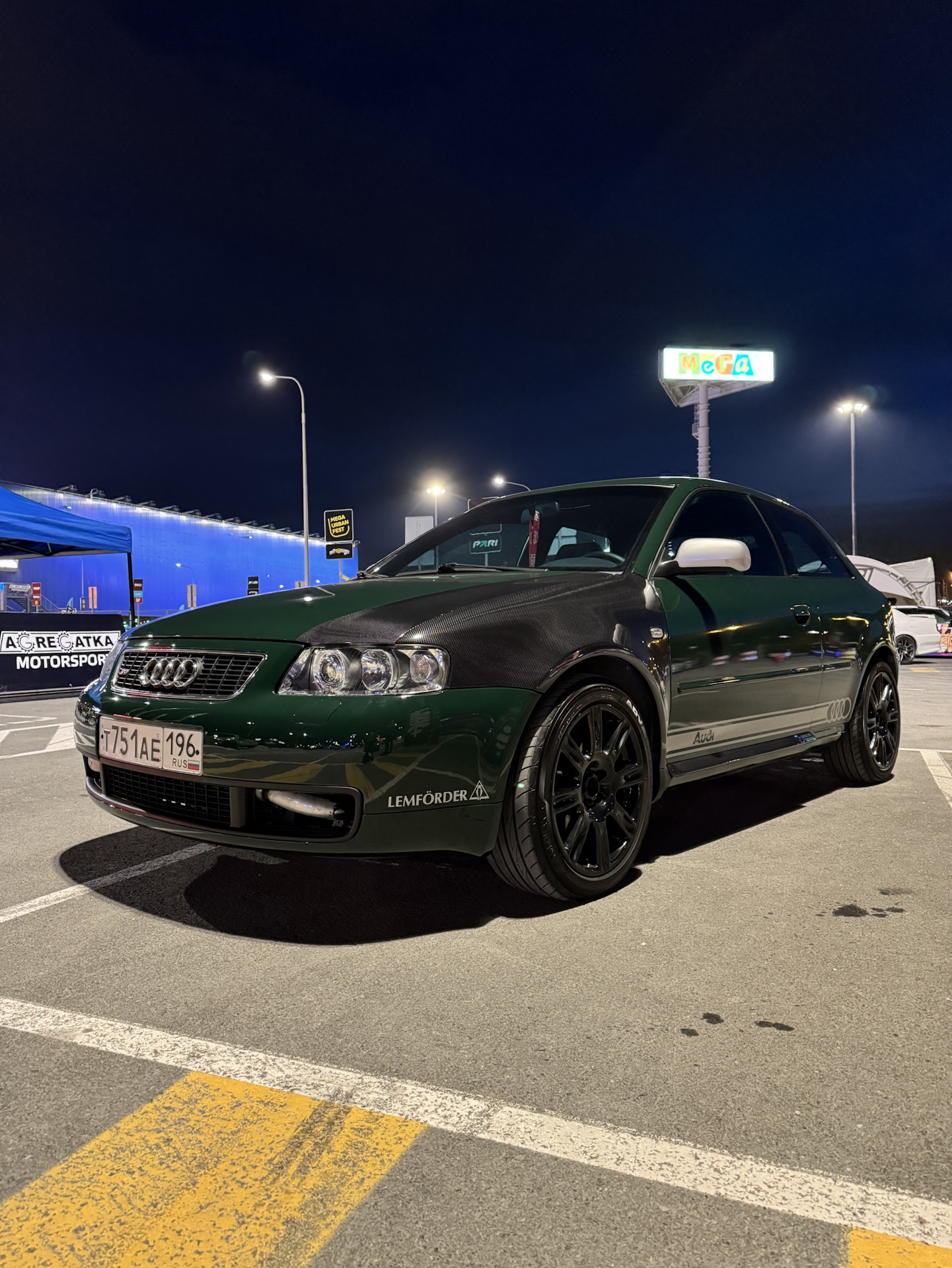 Выставка — Audi A3 (8L), 1,8 л, 1999 года | фотография | DRIVE2