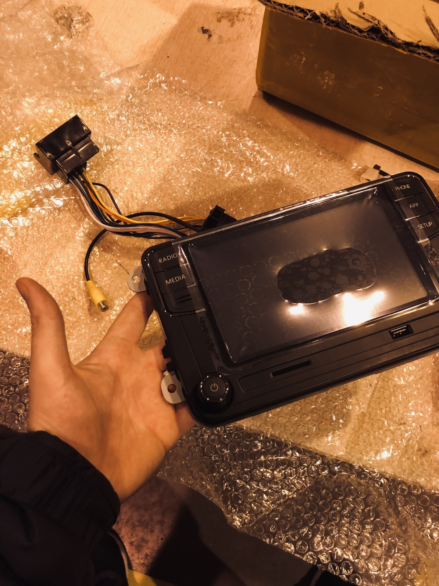 RCD 410 PRO 187B от JNDSNY — Volkswagen Scirocco (3G), 2 л, 2012 года ...